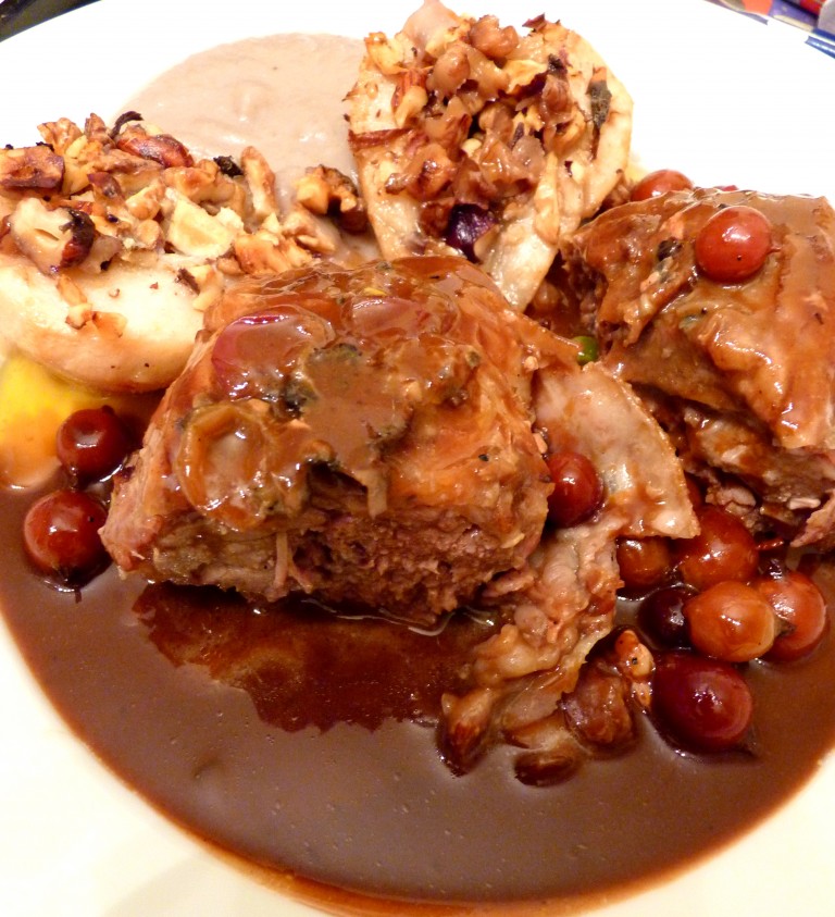 Paupiettes de canard sauce aux groseilles - Une cuillerée pour papa